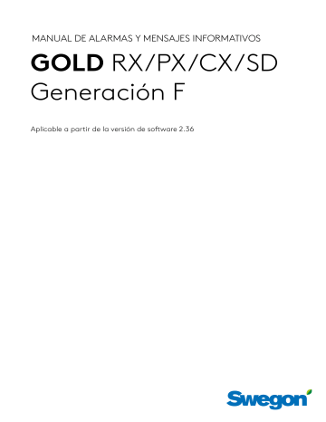 Swegon Gold Instrucciones de operación | Manualzz