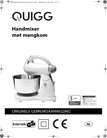 Quigg GT-HMB-01 Manuel utilisateur | Manualzz