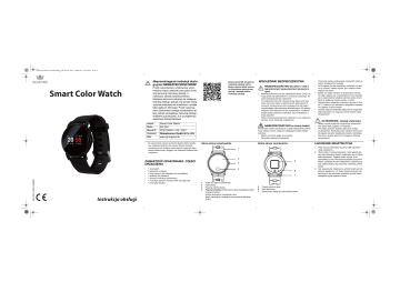 Sempre SW 294 Smart Watch Instrukcja obsługi | Manualzz