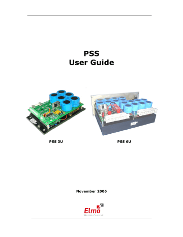 Elmo PSS 3U, PSS 6U User Manual | Manualzz