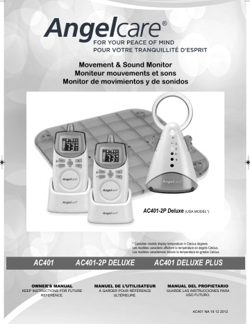 Angelcare AC401 DELUXE PLUS Owner's Manual | Manualzz