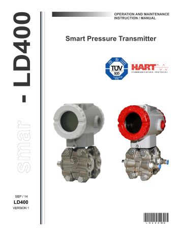 SMAR LD400 Operation And Maintenance Instruction Manual | Manualzz