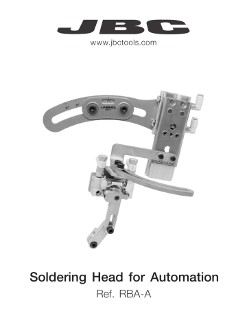 jbc RBA-A User Manual | Manualzz