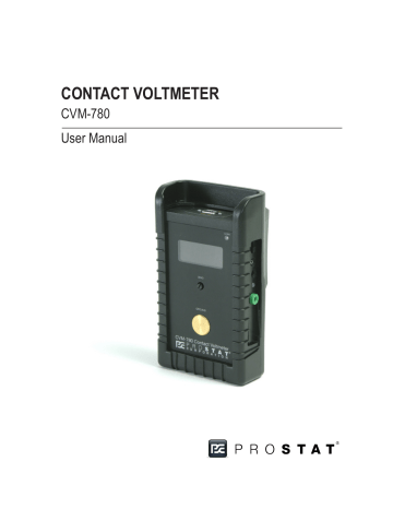 Prostat CVM-780 User Manual | Manualzz