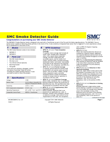 SMC Networks SMCSM01-Z Manual | Manualzz
