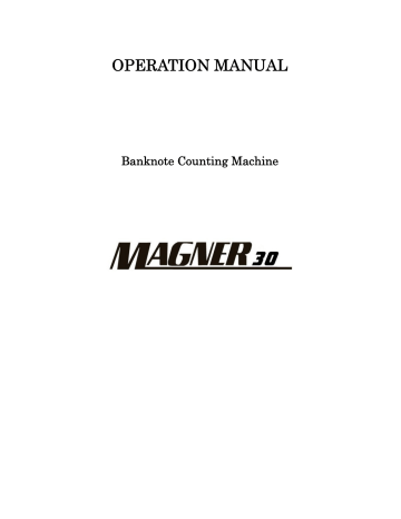 Magner 30 Operating Manual | Manualzz