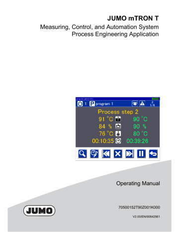 Introduction. JUMO mTRON T | Manualzz