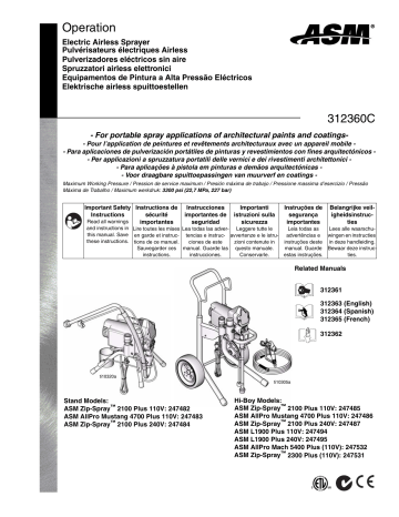 ASM L1900 Plus 110V Operation | Manualzz