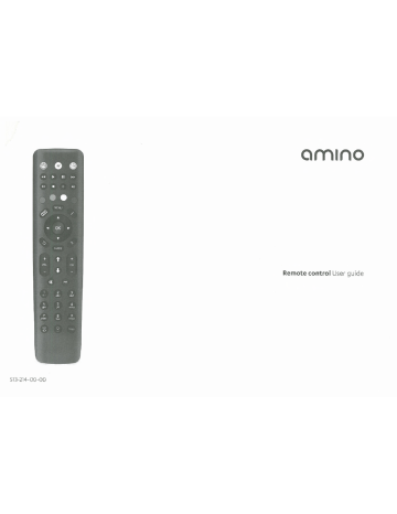 Amino 513-214-00-00 User Manual | Manualzz