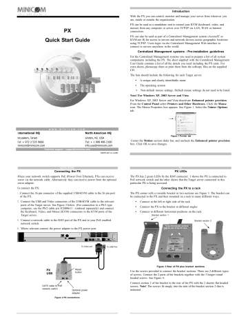 Minicom PX Quick Start Manual | Manualzz