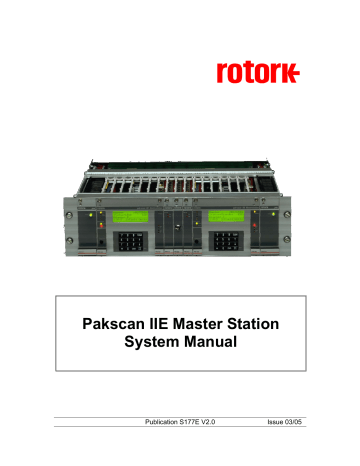 rotork Pakscan IIE System Manual | Manualzz
