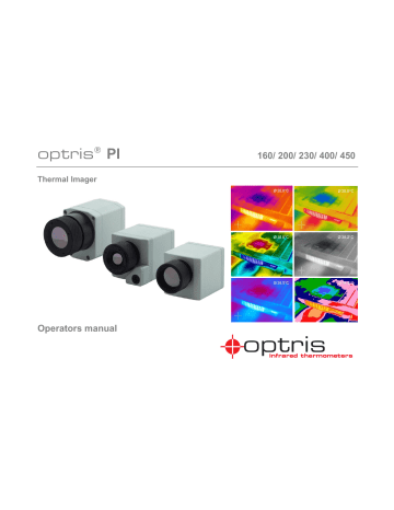 optris PI 160, PI 400, PI200, PI230, PI450 Operator's Manual | Manualzz