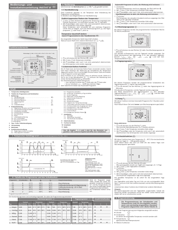 Systec Therm INSTAT 8 Bedienungs- Und Installationsanleitung | Manualzz