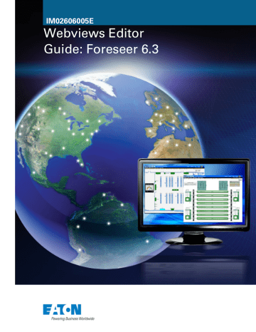 Eaton Foreseer v6.3 webviews editor Owner's Manual | Manualzz