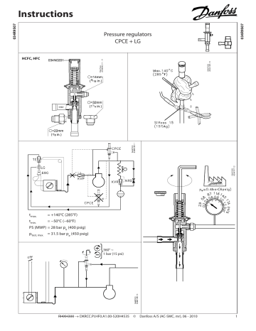 Danfoss LG 16 - 28 CPCE + Installation Guide | Manualzz