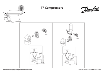 Danfoss TF Compressors Installation Guide | Manualzz