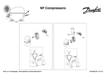 Danfoss NF Compressors Installation Guide | Manualzz