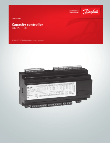 Danfoss AK-PC 520 Capacity controller User Guide | Manualzz