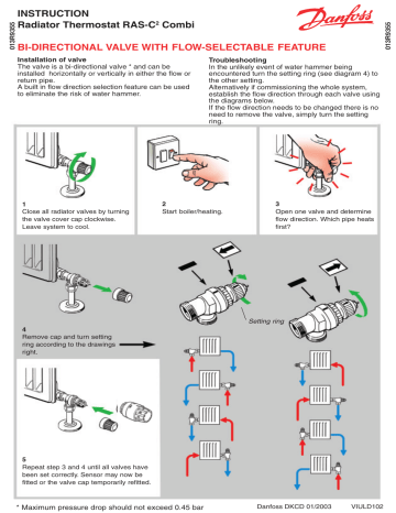 Danfoss RAS-C2 Sensors Combi Installation Guide | Manualzz
