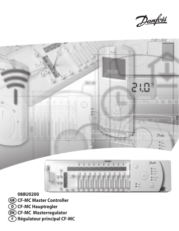 Danfoss Master Controller CF2+ CF-MC Installation Guide | Manualzz