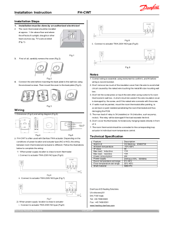 Danfoss BasicPlus / BasicPlus2 FH-CWT Installation Guide | Manualzz