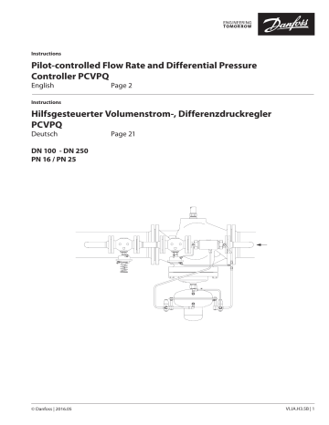 Danfoss PCV-VFQ 21 PCVPQ Operating Guide | Manualzz