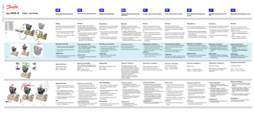 Danfoss LENO MSV-O Navodila za uporabo | Manualzz