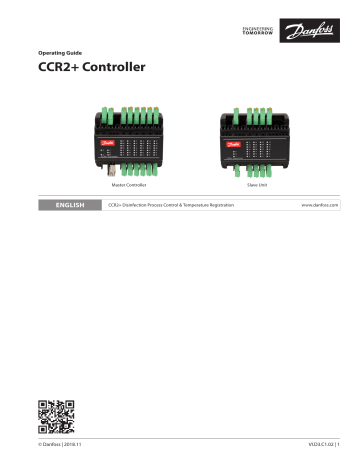 Danfoss CCR2+ Controller Operating Guide | Manualzz