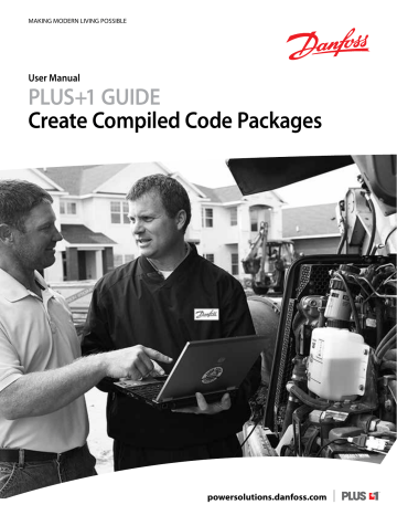 Danfoss License Tools PLUS+1 Operating Guide | Manualzz