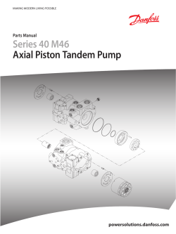 Danfoss M46 - Parts - Service guide, User Guide, User guide, installation Guide | manualzz.com