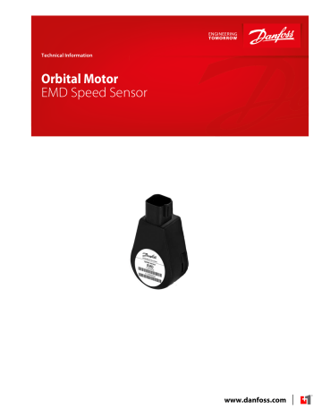 Danfoss EMD Speed Sensors Sensor for LSHT Orbital Motors User Guide ...