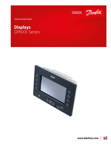 Danfoss DP620 Displays DP6XX Series User Guide | Manualzz