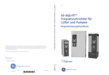 GE AF-600 FP Programmirungshandbuch | Manualzz