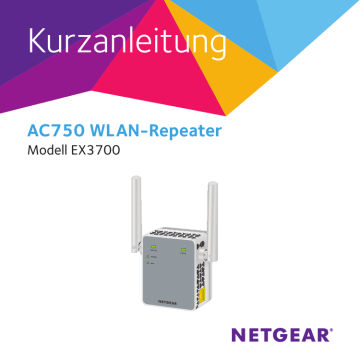 NETGEAR EX3700 Kurzanleitung | Manualzz