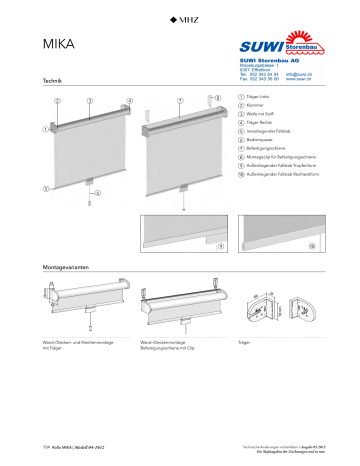 MHZ MIKA 04-1612 Kurzanleitung | Manualzz