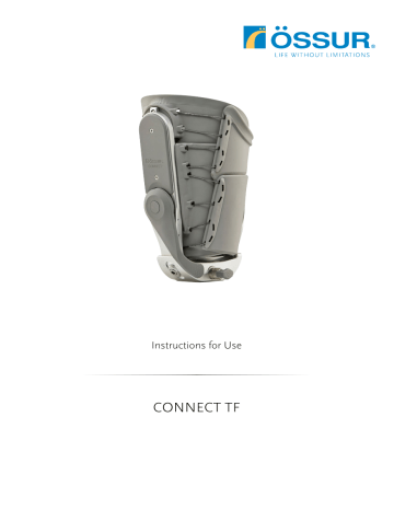 Ossur CONNECT TF Gebrauchsanweisung | Manualzz