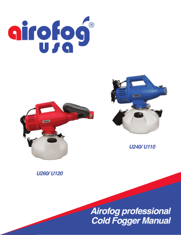 Airofog U110, U120 Manual | Manualzz