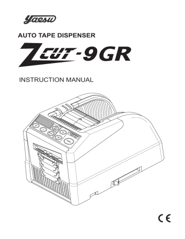 Yaesu ZCUT-9GR Instruction Manual | Manualzz