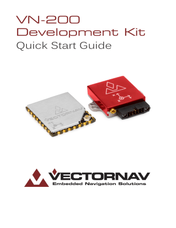 Vectornav VN-200 Quick Start Manual | Manualzz