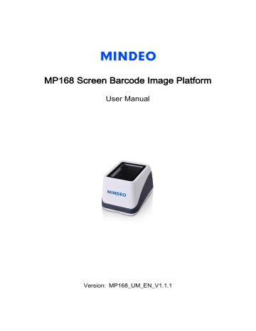 Mindeo MP168 User Manual | Manualzz