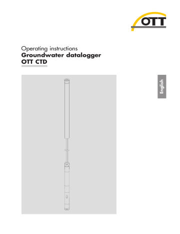 OTT CTD Operating Instructions Manual | Manualzz