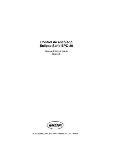 Nordson Eclipse EPC-30 Manual de usuario | Manualzz