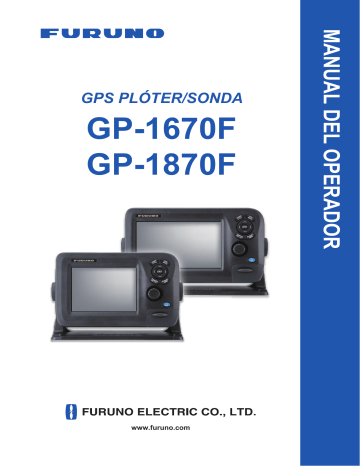 Furuno GP-1870F Manual de usuario | Manualzz