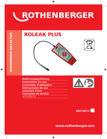 Rothenberger ROLEAK PLUS Istruzioni per l'uso | Manualzz