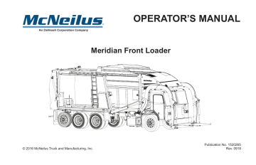 McNeilus Meridian Operator's Manual | Manualzz