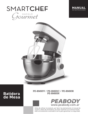 Peabody SMARTCHEF PE-BM85N Manual de usuario | Manualzz