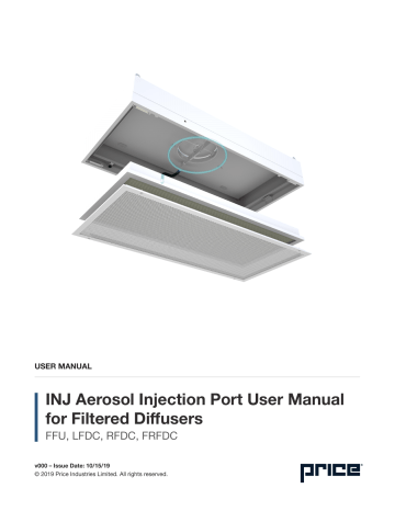 Price FFU series User Manual | Manualzz