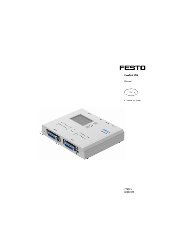 Festo EasyPort USB D16A Manual de usuario | Manualzz