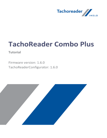 inelo TachoReader Combo Plus Tutorial | Manualzz