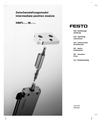 Festo HMPL Series, HMPL-16 Series Operating Instructions Manual | Manualzz